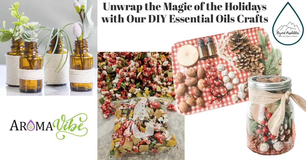 Unwrap the Magic of the Holidays with Our DIY Essential Oils Crafts ...